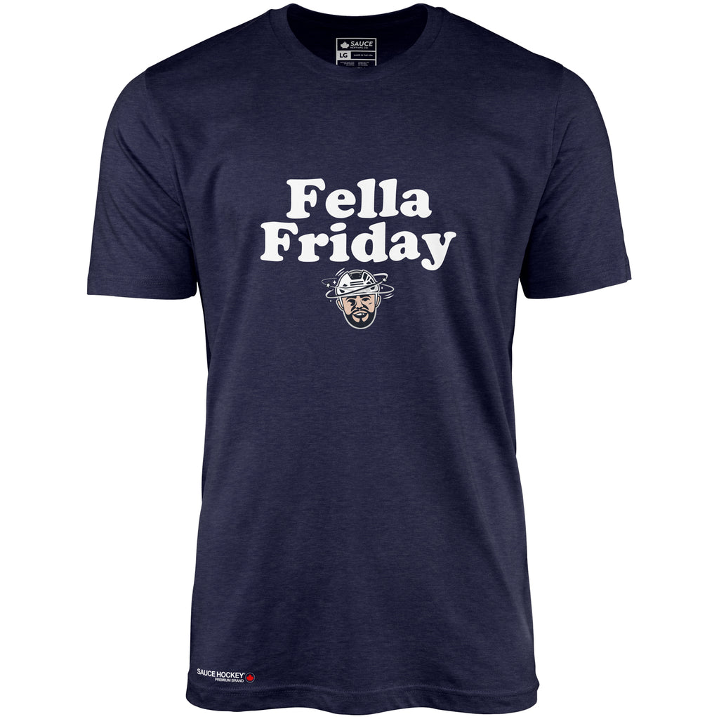 FELLA FRIDAY - NAVY – Sauce Hockey